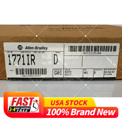 1771-IR ALLEN BRADLEY New Sealed Series D Rtd Input Module Free ship ...