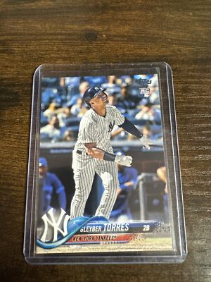 Gleyber Torres 2018 Topps Update Rookie Card #US200 - NY Yankees RC | eBay