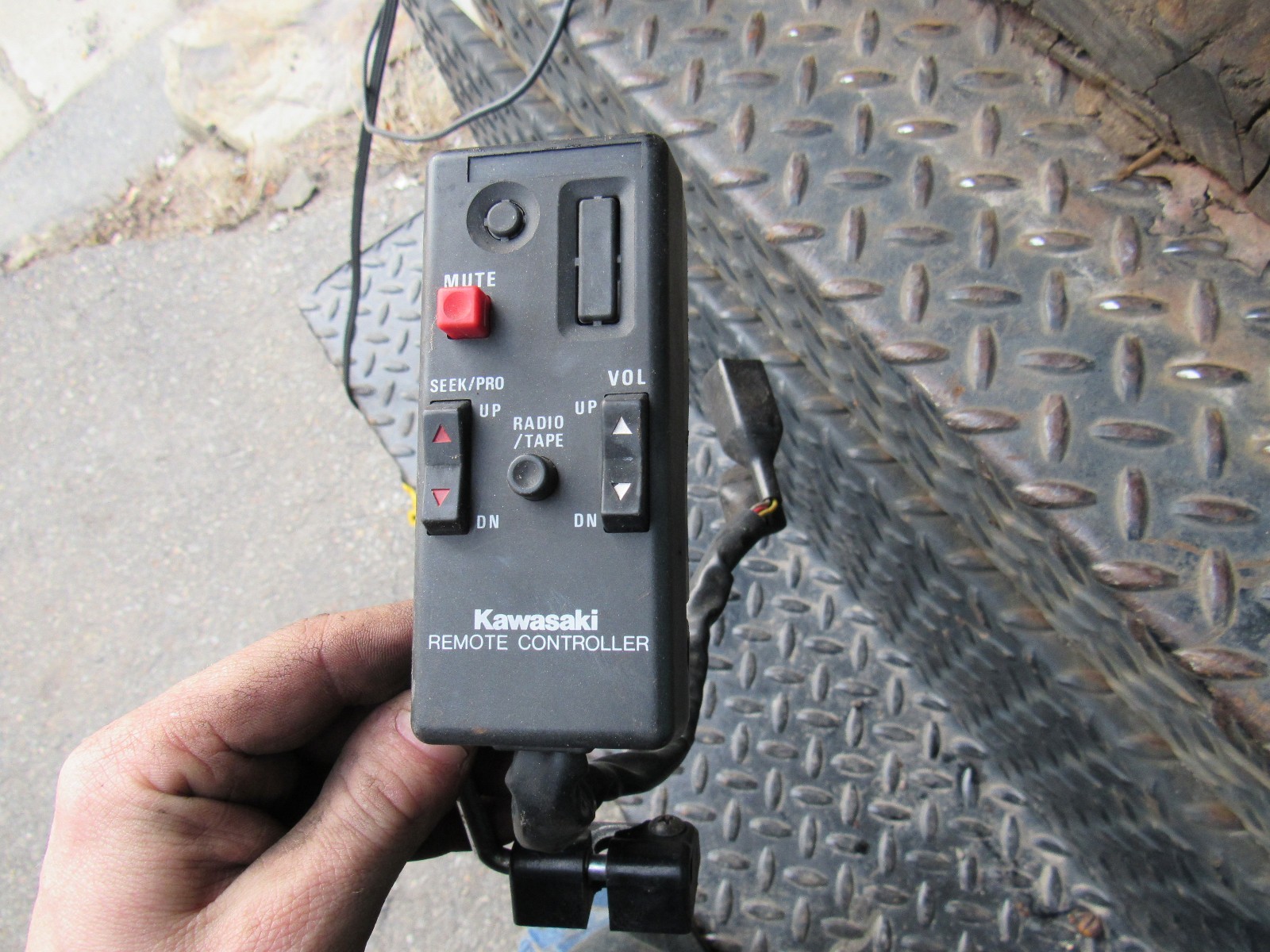 1986 kawasaki zg1200 voyager radio remote control | eBay