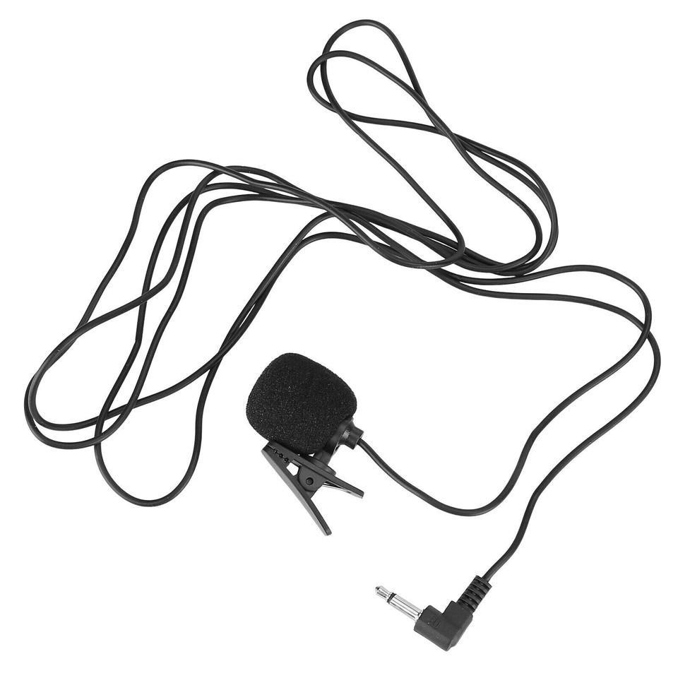 3.5mm External Microphone Universal for Android Car Radio Stereo GPS ...