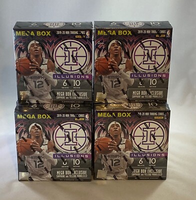 2019-2020 Panini NBA Illusions Basketball Mega Box Factory Sealed ...