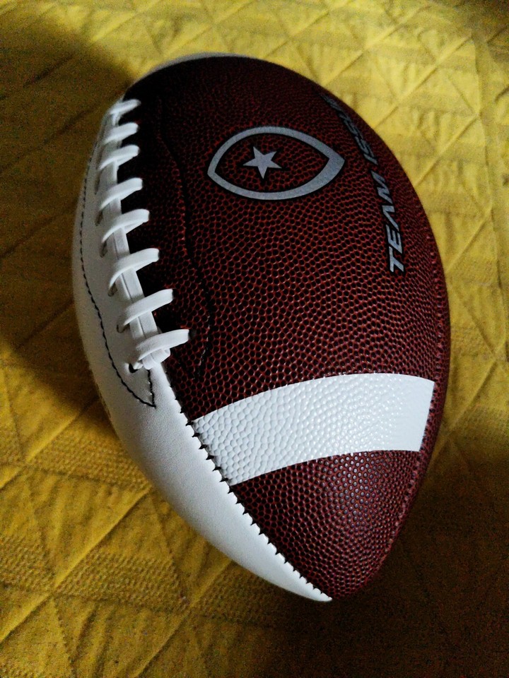 New Football NFHS / NCAA Regulation Size Game Ball Composite brown ...