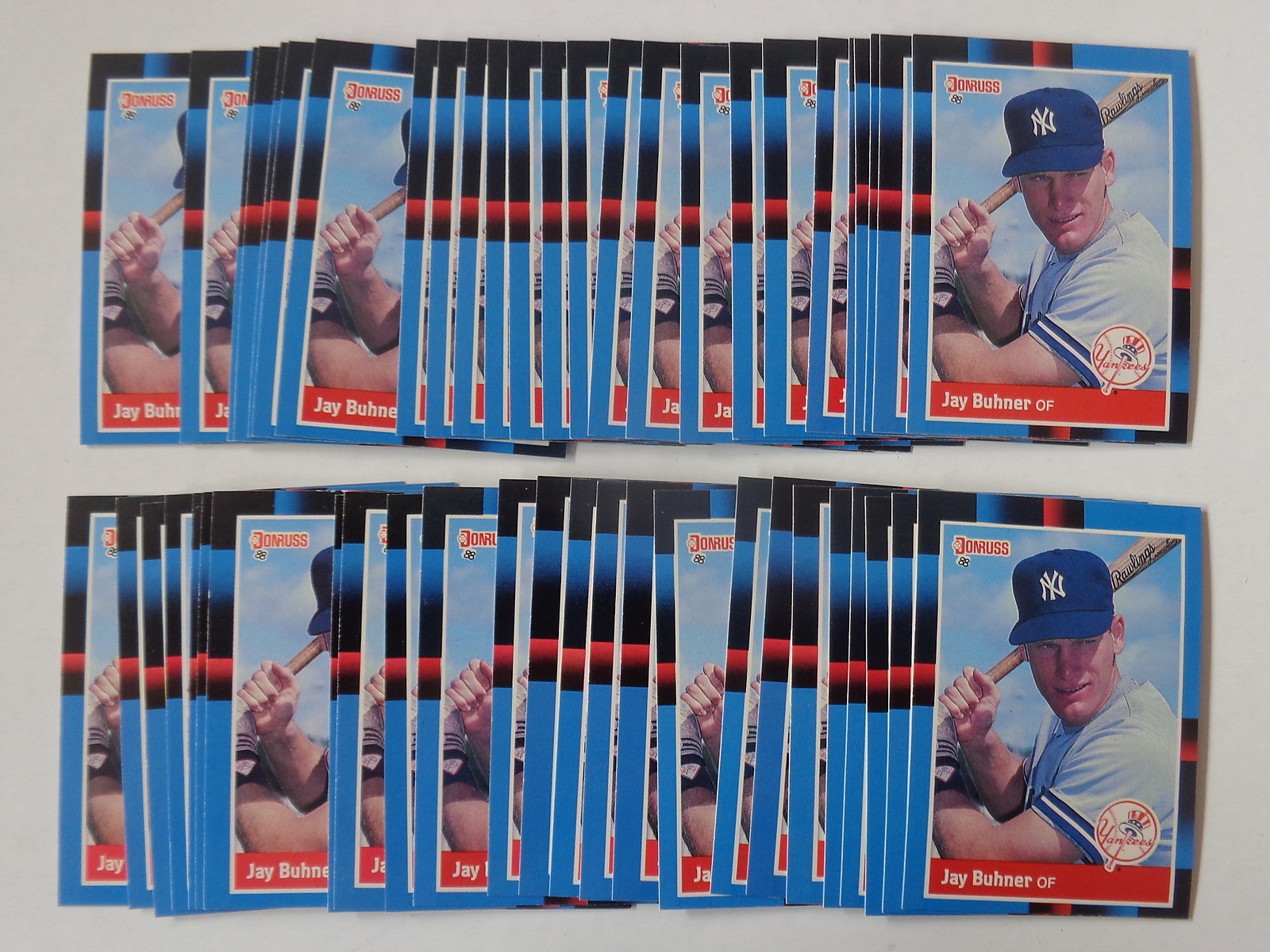 Jay Buhner 1988 Donruss Baseball Rookie Card #545 - 50 Card Lot | eBay