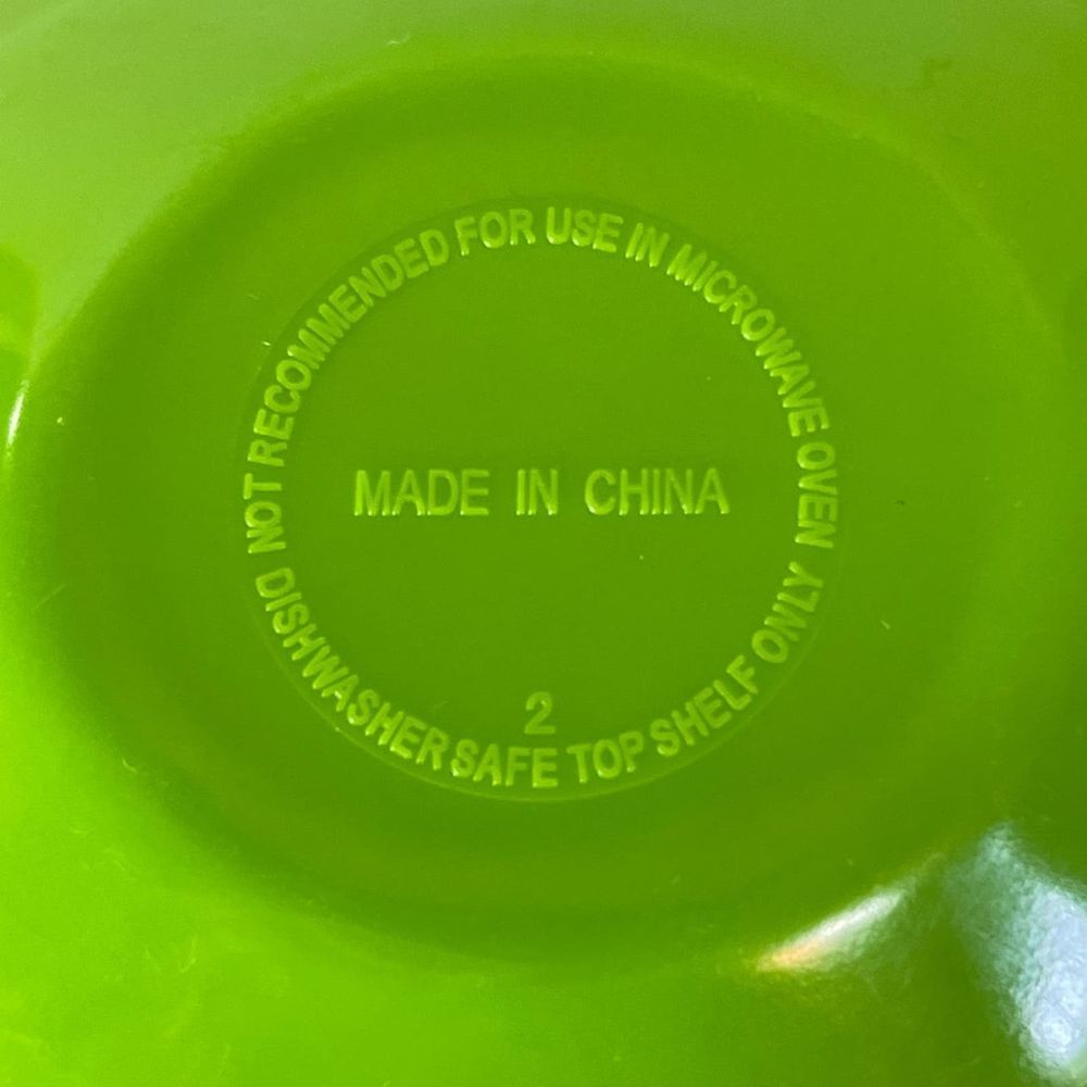 Set of 2 Each Jade Green Plastic Fish Shape Dishes Serving Plates ...