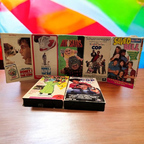 Vintage 1990’s Family VHS Lot Of 7 Saved By Bell Beakmans World ...