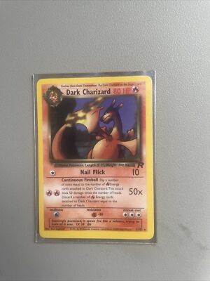 Pokemon "Dark Charizard" 21/82...Non Halo... Vintage! | eBay
