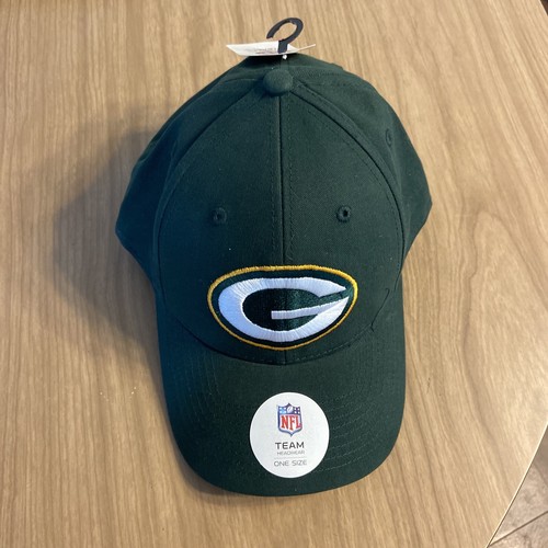 Green Bay Packers Adjustable Strapback Hat NFL Team Apparel On Field ...