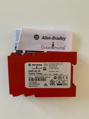 Allen-Bradley MSR126.1R 440R-N23120 GM Safety Relay 24VAC/DC | eBay