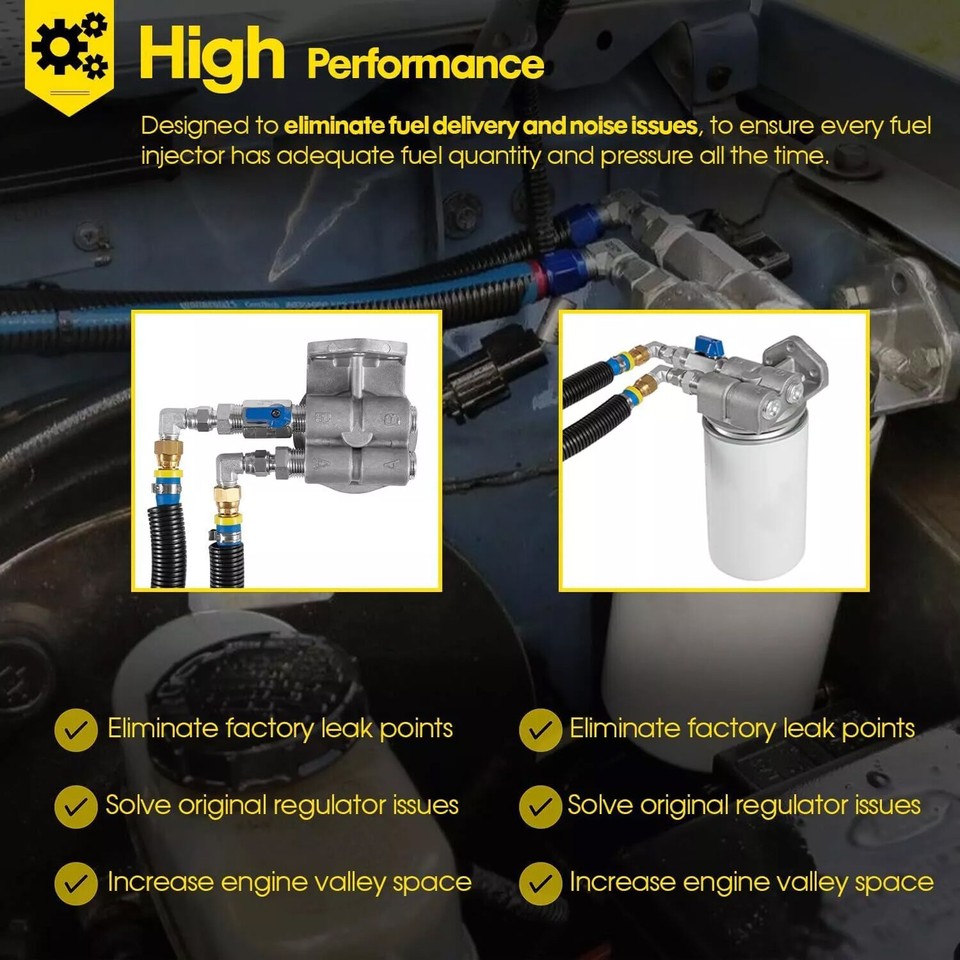 For 1994-1997 OBS Ford 7.3L Powerstroke Fuel Filter Bowl Regulated ...