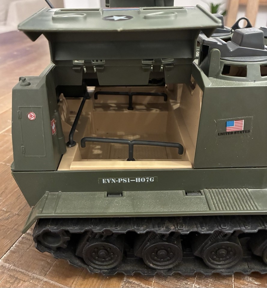 1988 GI Joe Warthog 100% Complete Vehicle With Sgt Slaughter Figure | eBay