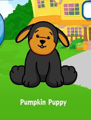 Webkinz Classic Pumpkin Puppy Adoption Code Only Messaged Halloween | eBay