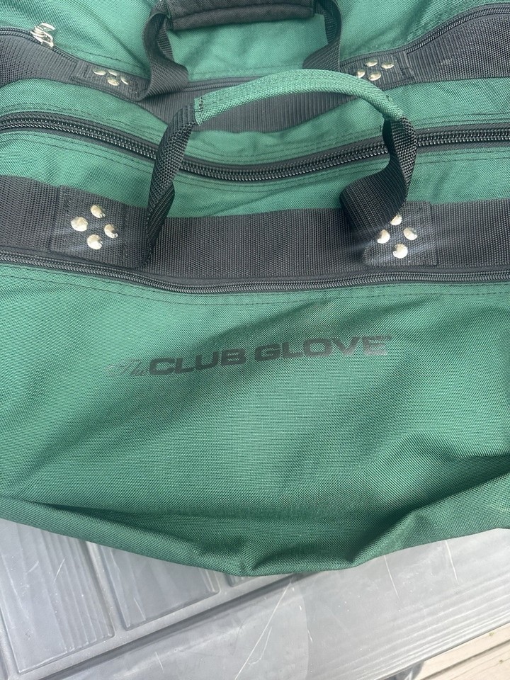 OrignalCLUB GLOVE GREEN Y2K VTG 2002 NEXTEL PRO-AM CHICK- FIL-A ROLLING ...