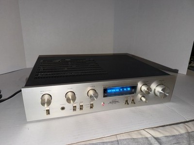 Vintage Pioneer SA-710 Blue Line Silver Stereo Amplifier Made In Japan ...