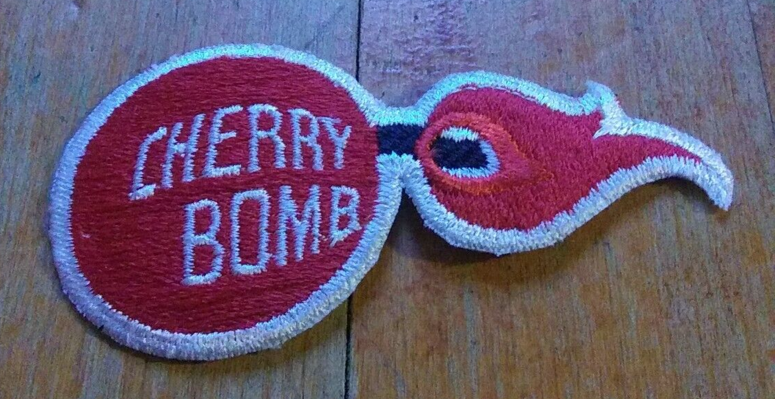 Vintage Cherry Bomb Mufflers Racing Rat Fink Hot Rod PATCH | eBay