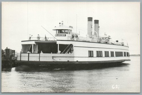 STEAMBOAT SS ISLANDER VINTAGE REAL PHOTO POSTCARD RPPC | eBay