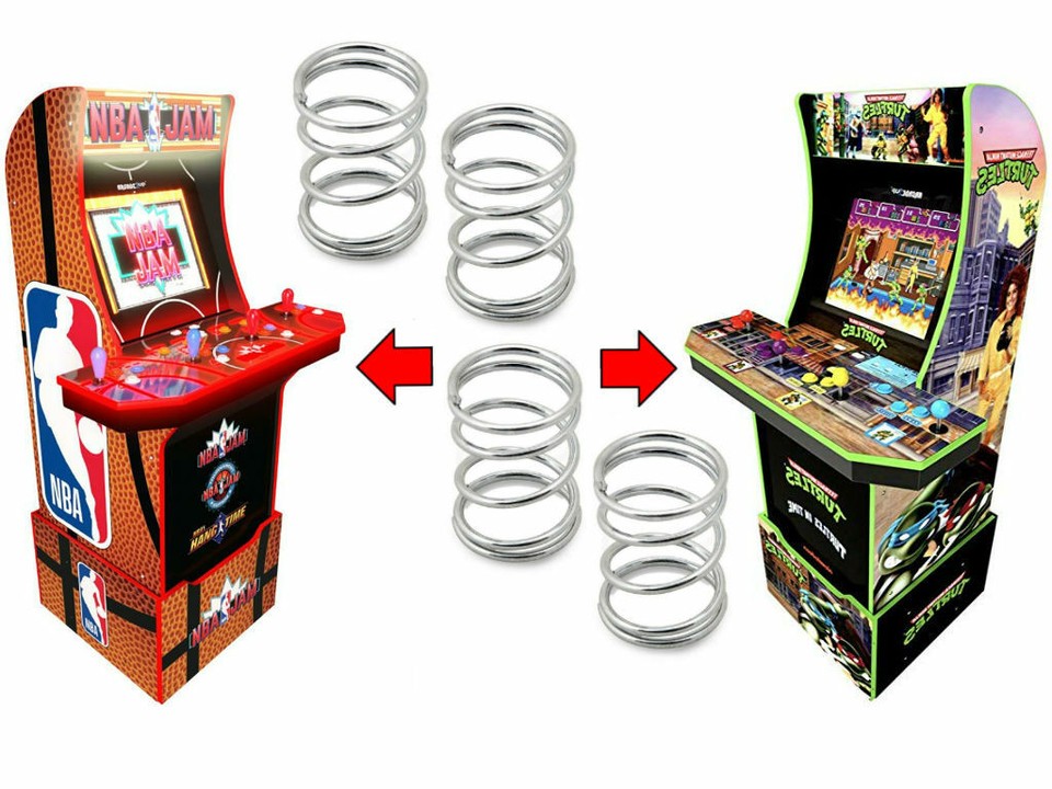 Arcade1up TMNT Teenage Mutant Ninja Turtles NBA JAM Frogger, 4lb ...