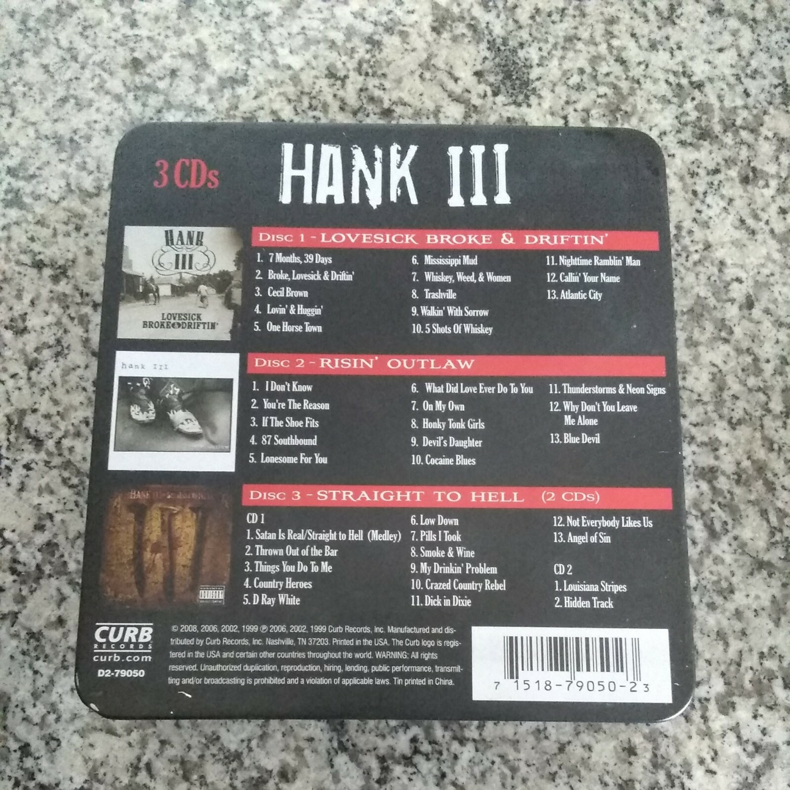 Hank III Collector's Edition [Box] [PA] by Hank Williams III (CD, Sep ...