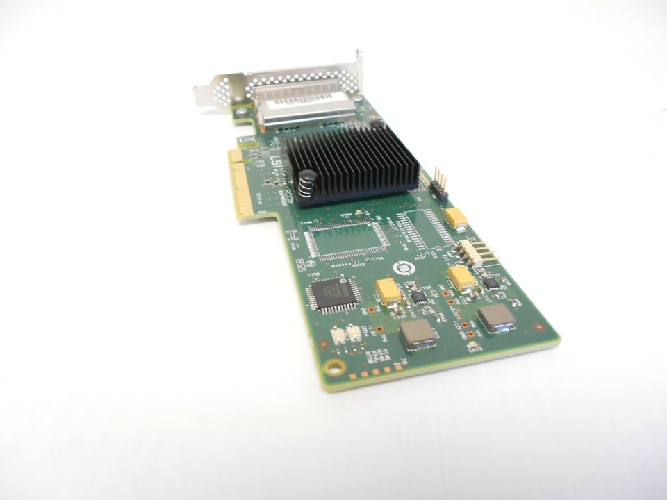 LSI Server Expansion Array JBOD PCIe Dual Port SFF-8088 6Gbs SAS Card ...