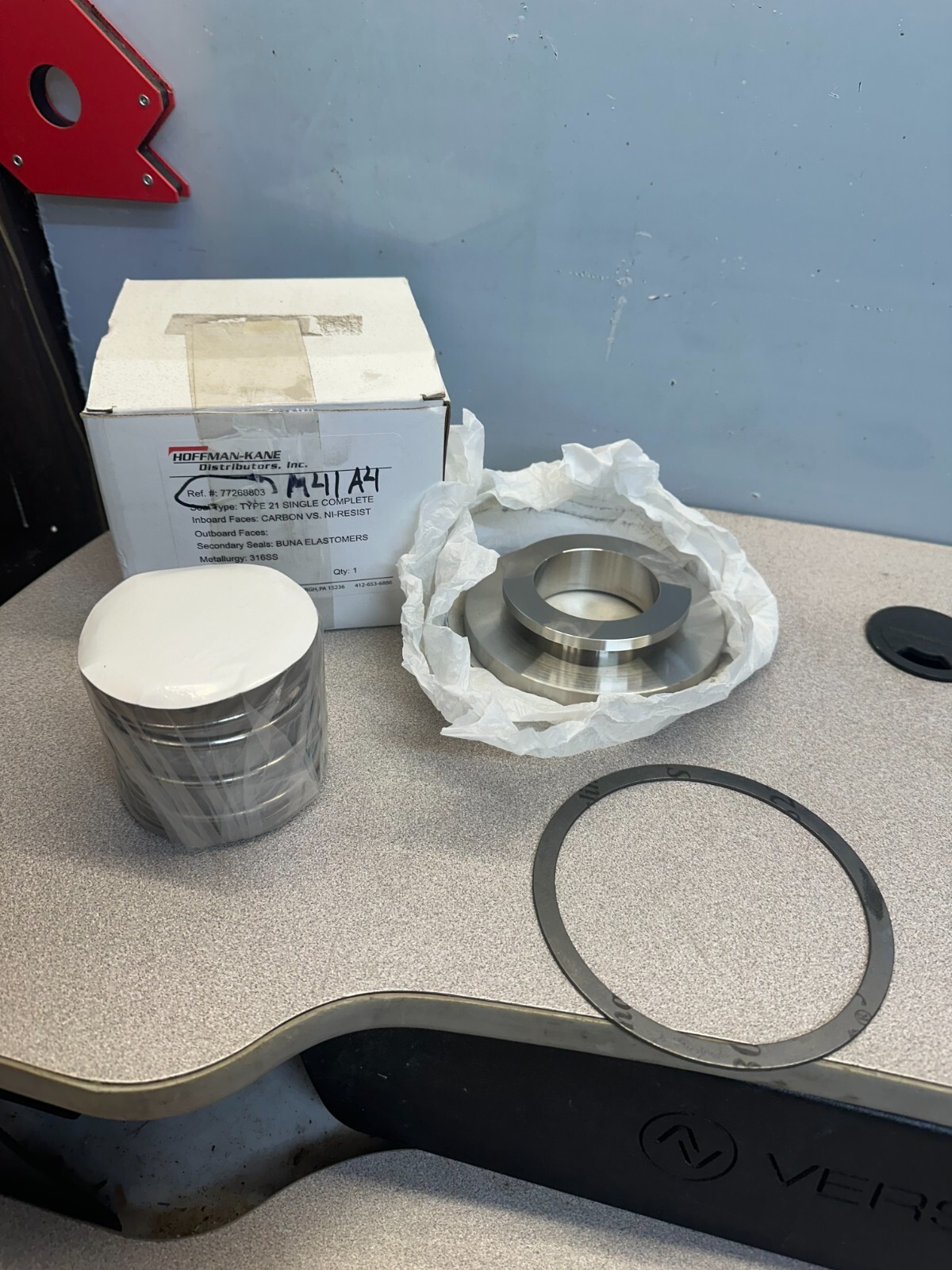 HOFFMAN-KANE 77268803 MECHANICAL SEAL TYPE: 21 SINGLE COMPLETE, SIZE 2 ...