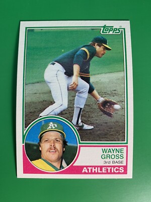 1983 Topps Wayne Gross #233 Oakland Athletics | eBay