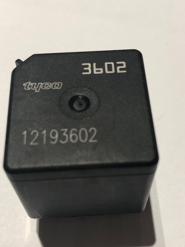 GM SIEMENS TYCO RELAY 12193602 3602 | eBay