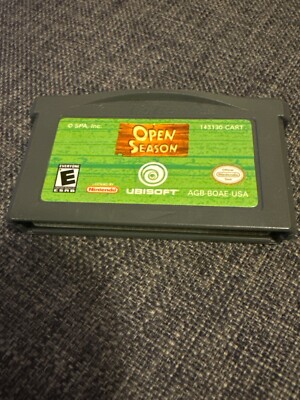 Open Season (Nintendo Game Boy Advance, GBA) Tested, Authentic M743 ...