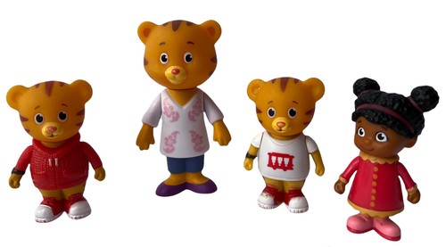 P Daniel Tiger's Neighborhood Family Figure Lot Of Four Cake Topper | eBay