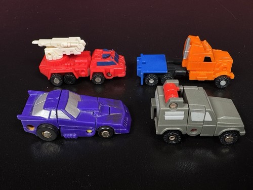 Vintage Transformers G1 Micromasters Lot Powertrain High Jump Ground ...