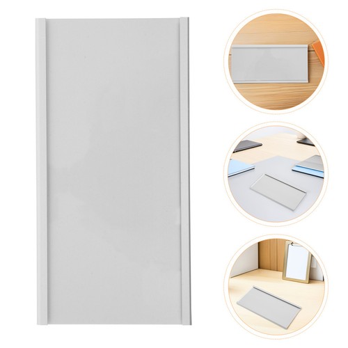 Office Name Plate Holder for Door Wall Mount, Stainless Steel Door Sign ...