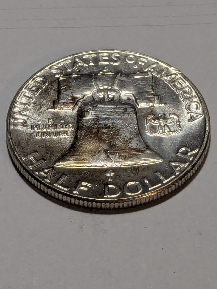 90% Silver Franklin Half Dollar Brilliant | eBay