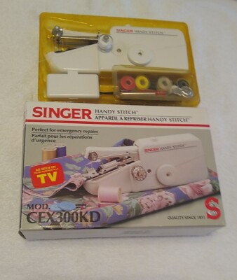 Singer Handy Stitch Sewing Machine Model CEX300KD Portable New in Box ...