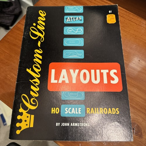 VINTAGE! Atlas Custom-Line Layouts Ho Scale Railroads John Armstrong ...