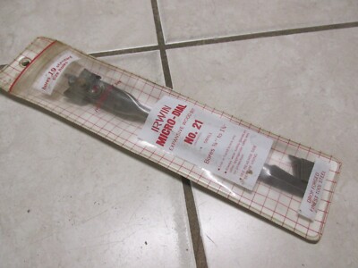 IRWIN Micro-dial No. 21 Expansive Wood Boring Drill Bit Vintage USA ...