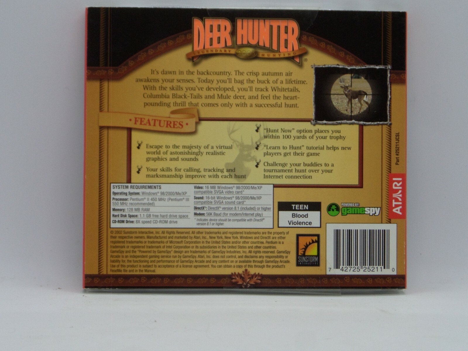 Deer Hunter 2003: Legendary Hunting (PC, 2002) for sale online | eBay