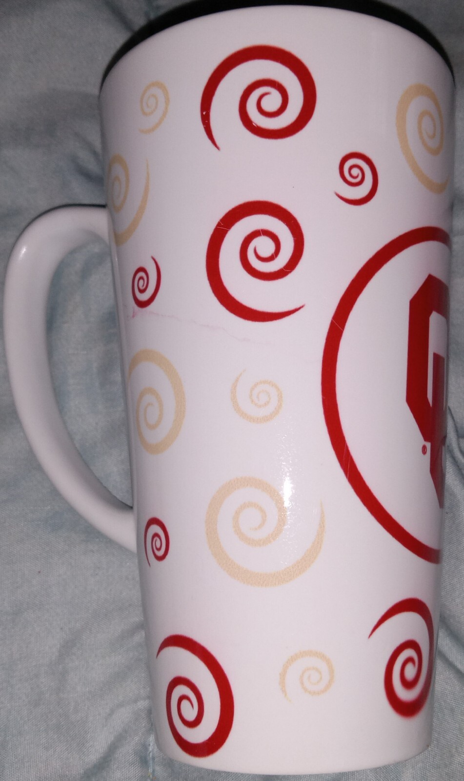 NCAA Oklahoma Sooners Coffee Cup Mug By Orca Coatings | eBay