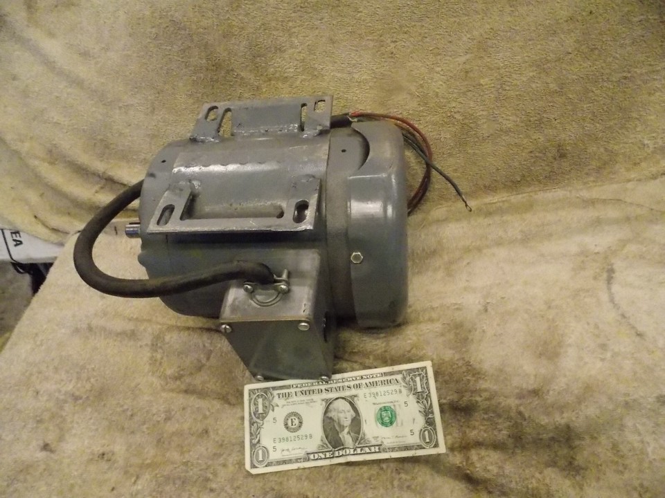 Rockwell Delta 66-019 1/2HP 1725 RPM 230/460V Motor 5/8 Shaft Baldor ...
