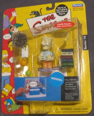 Wendell - The Simpsons Series 10 Playmates WOS Action Figure 2002 | eBay