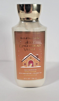 “JOLLY GINGERBREAD VILLAGE” Body Lotion 8 fl oz Bath & Body Works. | eBay