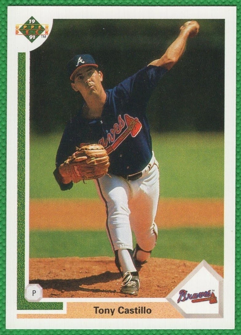 Tony Castillo - 1991 Upper Deck #458 - Atlanta Braves Baseball Card | eBay