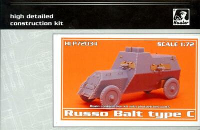 Hauler Models 1/72 RUSSO BALT TYPE C ARMORED CAR | eBay