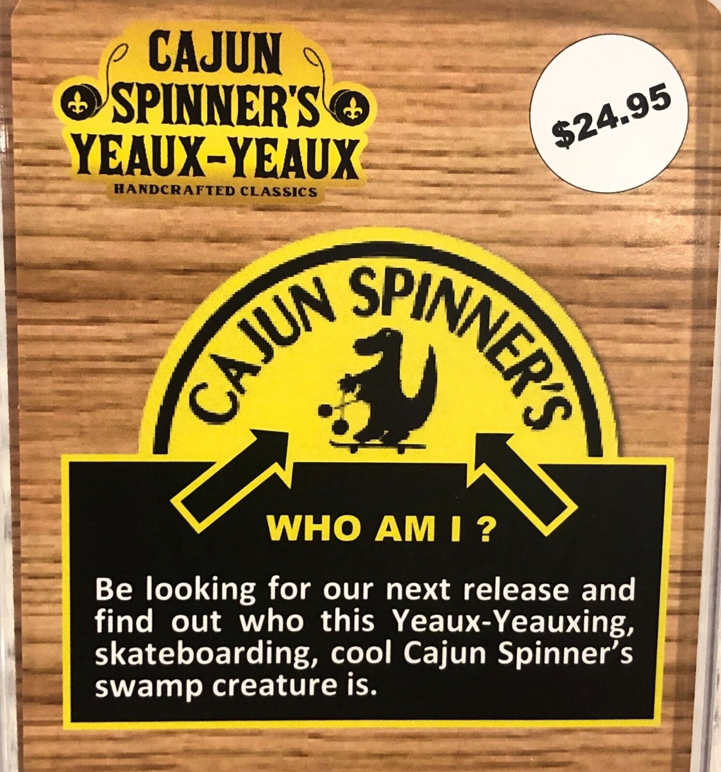 Presenting CAJUN SPINNER'S "AL E. GAITUH" YEAUX-YEAUX - Rusty Flat ...