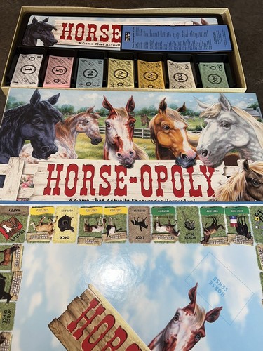 Horse Opoly Board Game | eBay