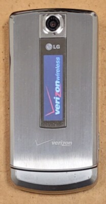 LG VX8700 - Silver and Gray ( Verizon ) Very Rare Cellular Flip Phone ...