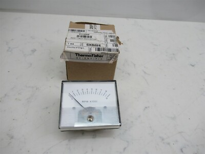Thermo Fisher Scientific 411250F Tach Indicator Tachometer 0-9000 RPM ...