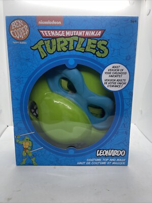 2022 Ben Cooper Teenage Mutant Ninja Turtles Leonardo Adult Costume ...