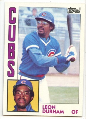 1984 Topps Baseball #565 Leon Durham Base Chicago Cubs | eBay