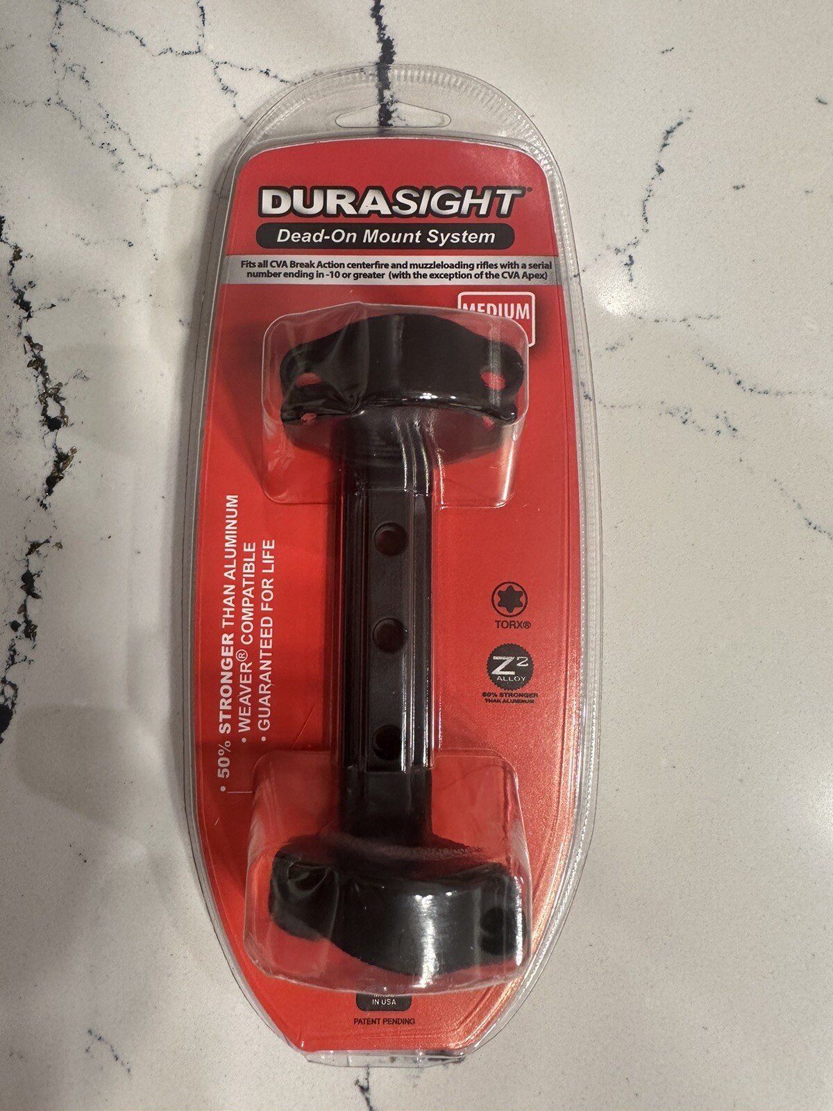 DuraSight Dead-On 1" Medium Base/Ring CVA Scope Mount System - Black ...