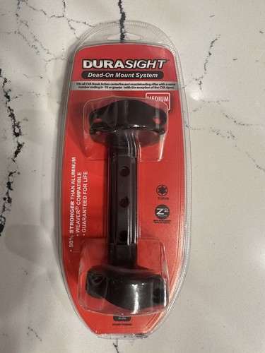 DuraSight Dead-On 1" Medium Base/Ring CVA Scope Mount System - Black ...