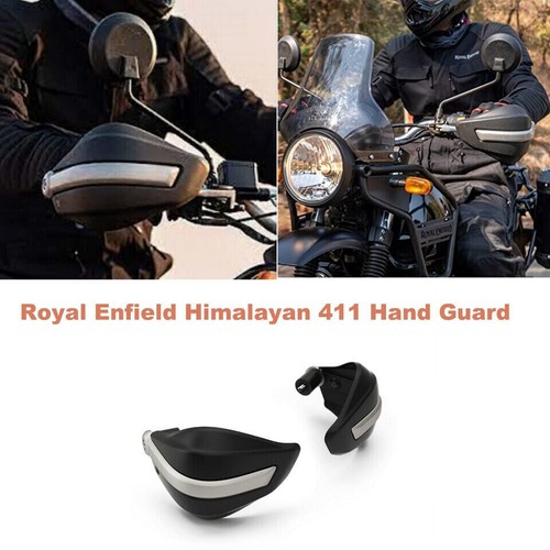 Genuine Royal Enfield Scram 411 Black Color Hand Guard Kit Express ...