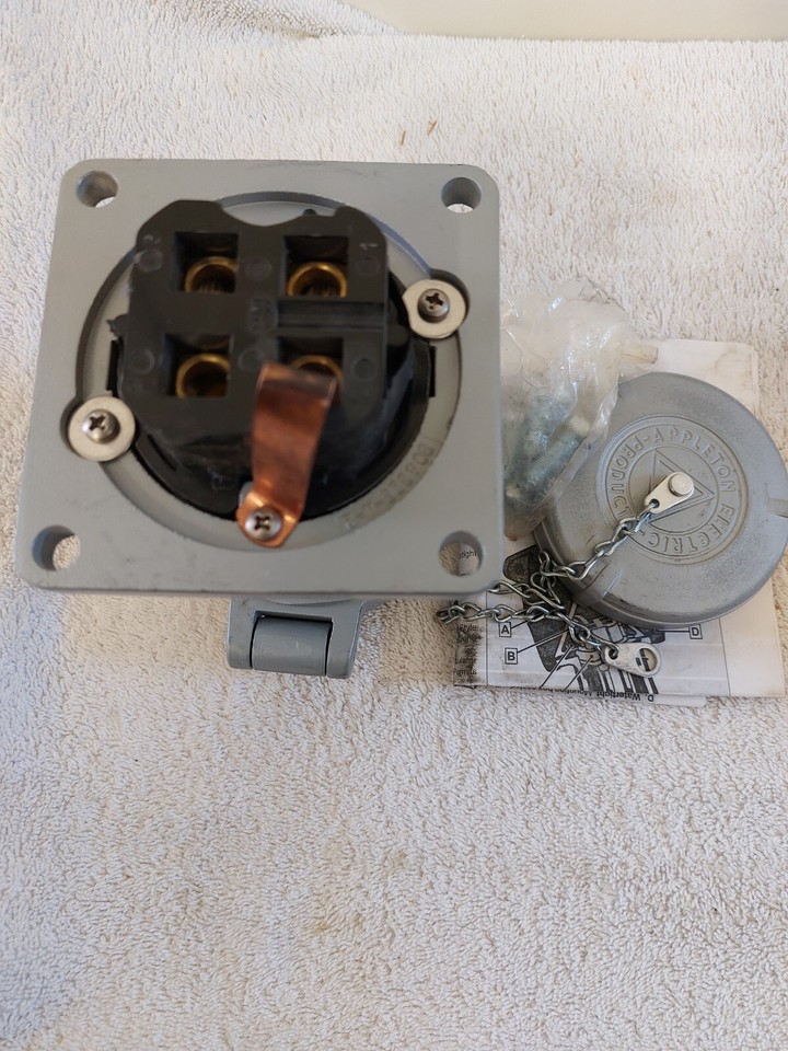 APPLETON ADR1034 100A 3W4P POWERTITE RCPT | eBay